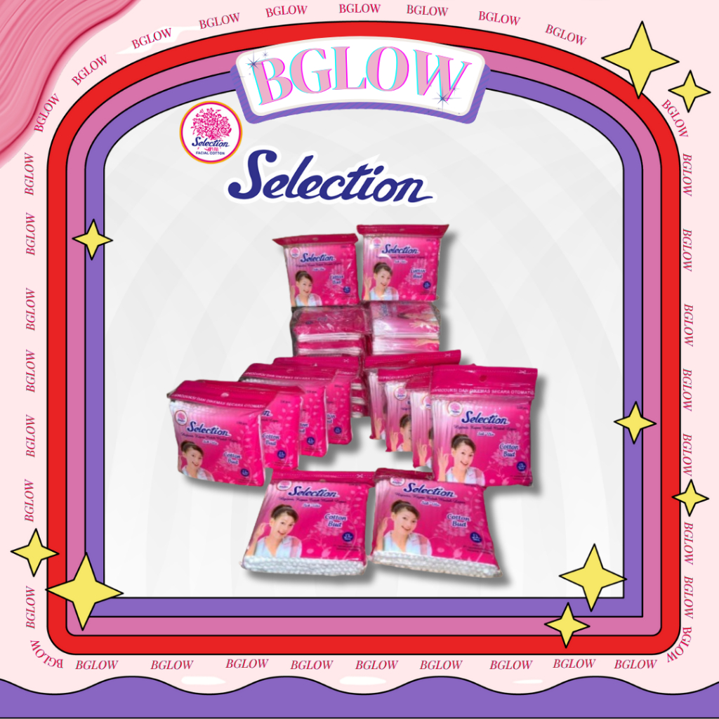 Jual SELECTION 12PCS /PACK GROSIR SELECTION COTTON BUD DEWASA 100 STICK ...