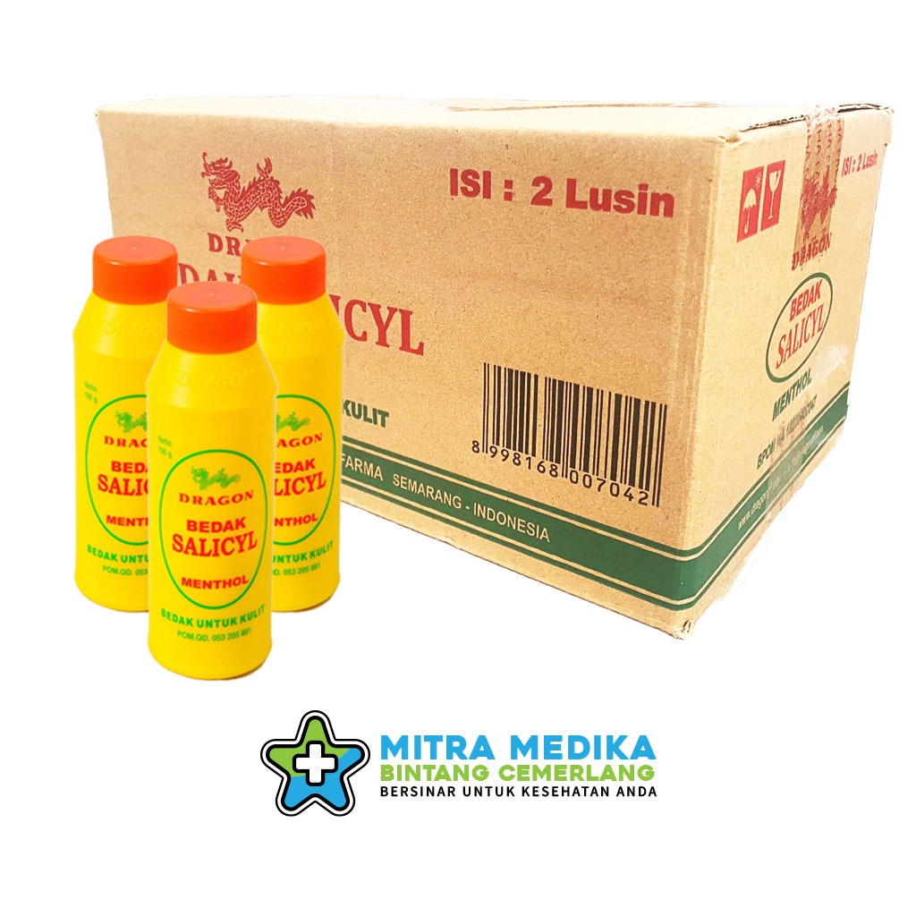 Jual BEDAK SALICYL MENTHOL DRAGON 1 PACK (2 LUSIN) | Shopee Indonesia