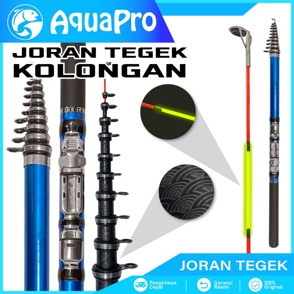 Jual Aquapro - Joran Tegek Action Lentur Ukuran Panjang 1.80M-4.50M ...