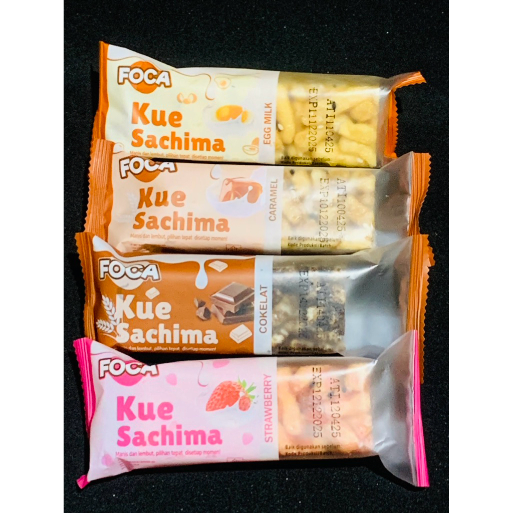 Jual Foca Kue Sachima-Paket 4 Mix Rasa (1 Cokelat, 1 Caramel, 1 ...