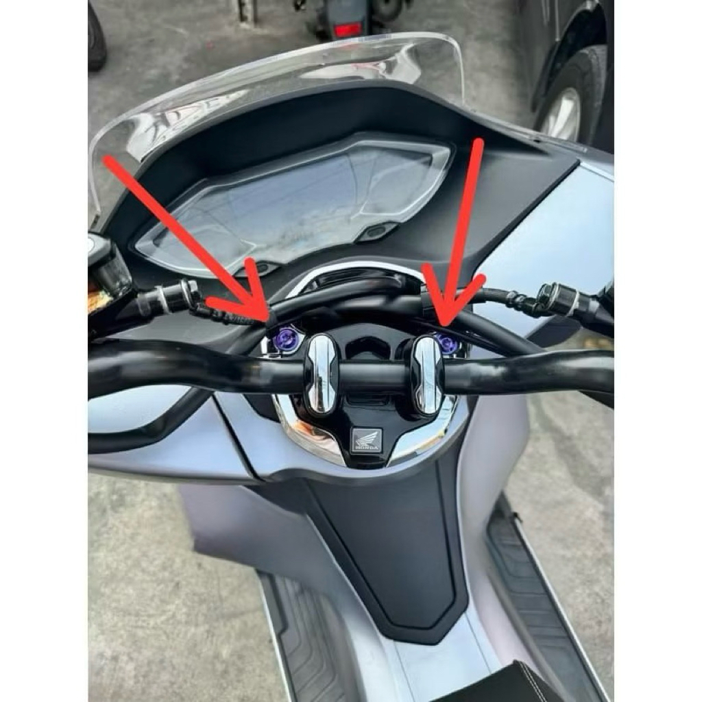 Jual (2PCS) Baut Titanium Cover Stang PCX 150 PCX 160 Original Titanium ...