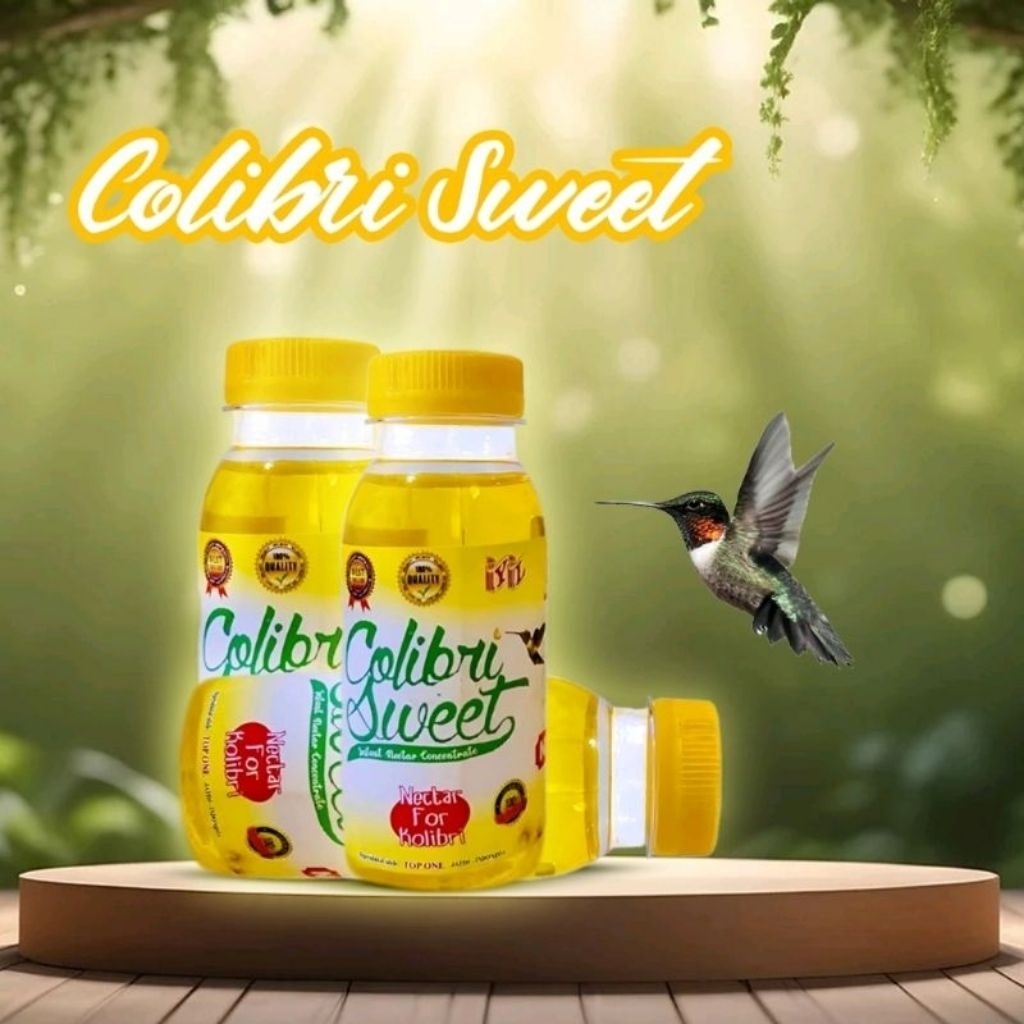 Jual COLIBRI SWEET NEKTAR PAKAN HARIAN BURUNG KONIN PLECI KOLIBRI COCAK ...