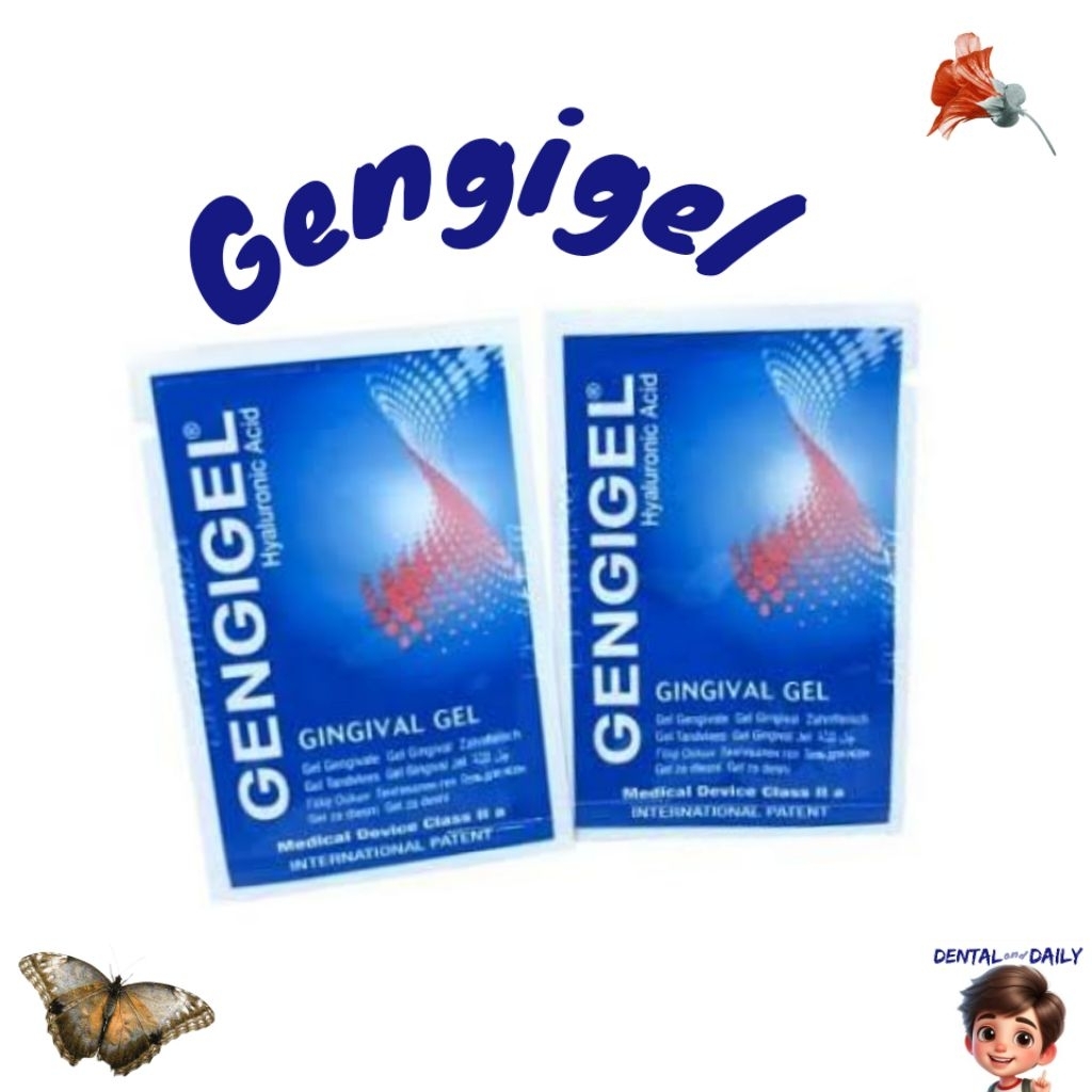 Jual Gengigel gingival gel hyaluronic acid 0.2% obat sariawan cabut ...