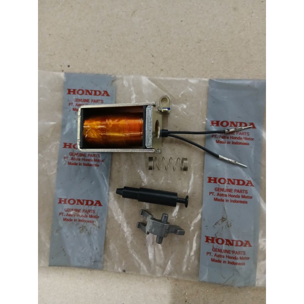 Jual Selenoid Dinamo Knob Keyles Smart Key Honda Beat LED Scoopy new ...