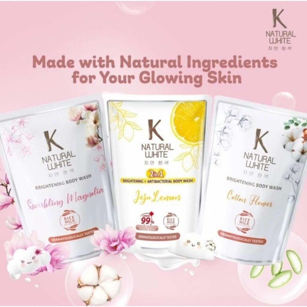 Jual K NATURAL SABUN MANDI CAIR 400ml | Shopee Indonesia