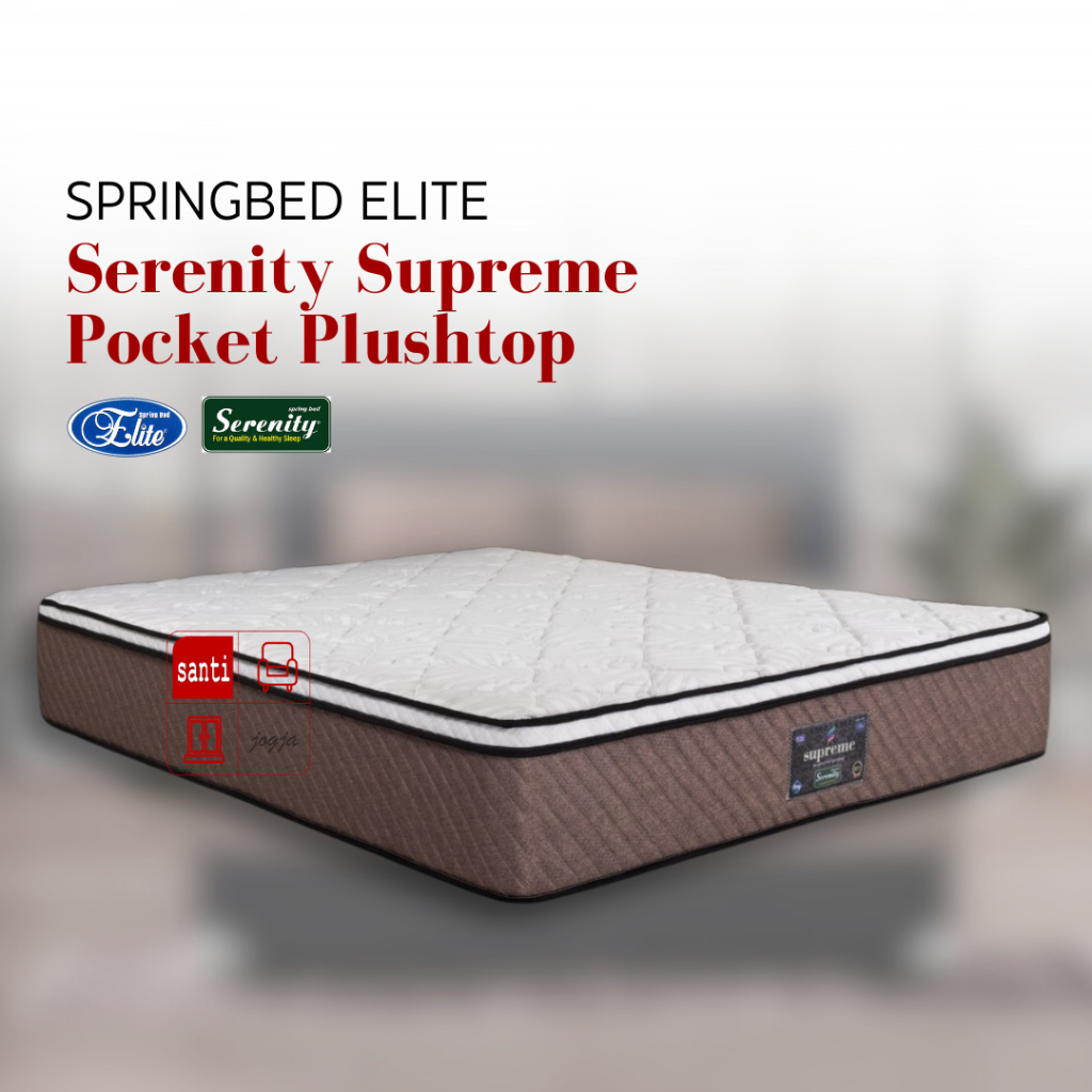 Jual Springbed elite serenity supreme plushtop 90 x 200 kasur saja ...