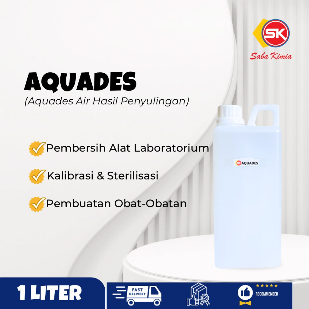 Jual Air Suling | Air Murni Non Mineral | Aquades 1 Liter | Shopee Indonesia