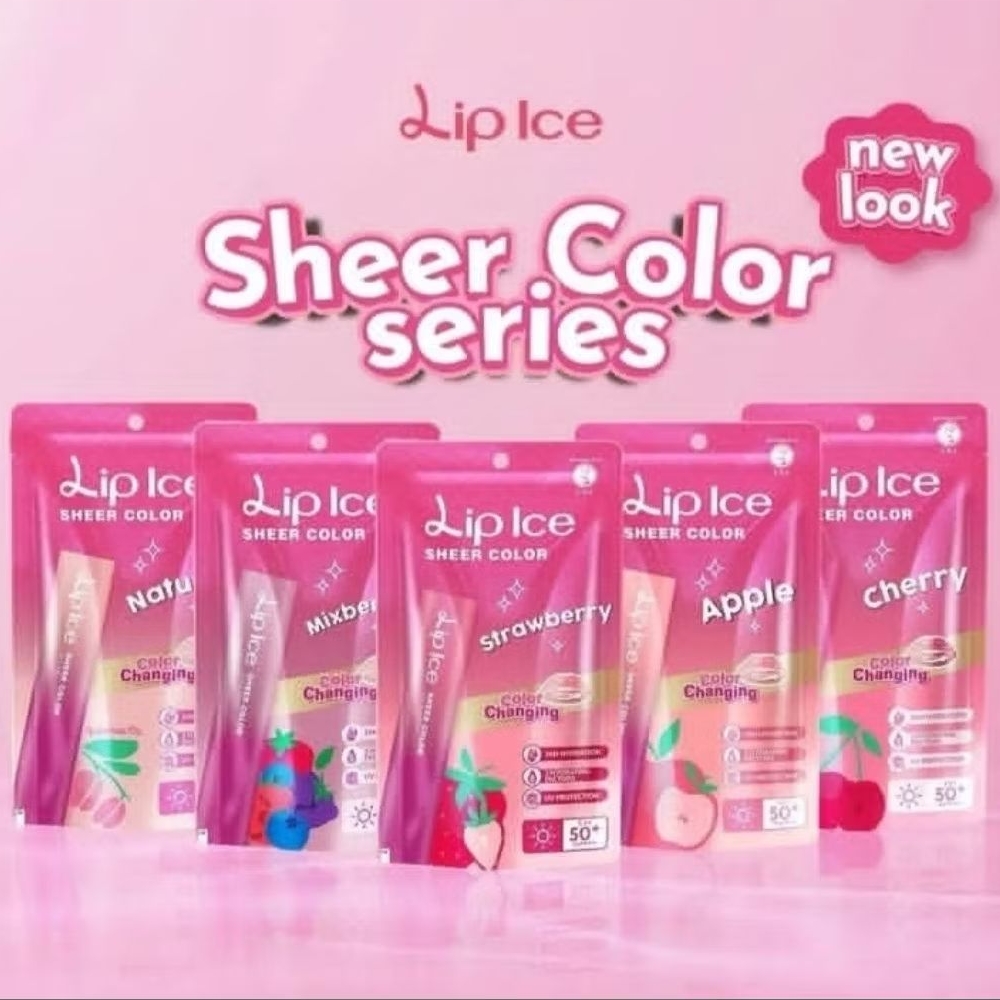 Jual (TERLARIS) LIP ICE SHEER COLOR SERIES SPF50/ SHEER COLOR SERIES ...