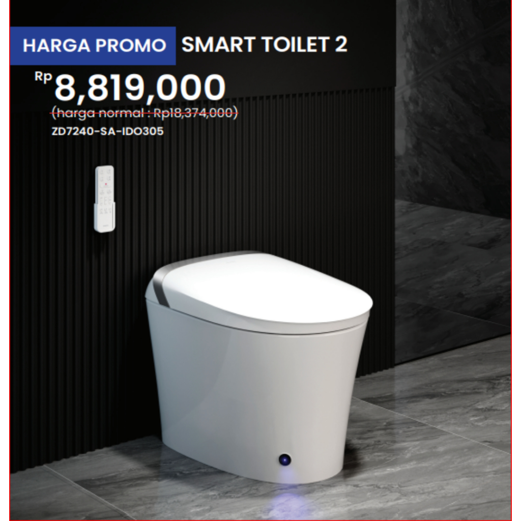 Jual JOMOO Smart Toilet / Kloset Duduk Automatic ZD7240-SA-IDO305 ...