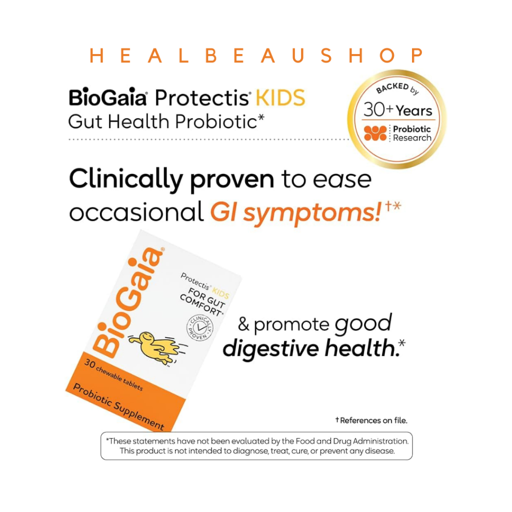 Jual Biogaia Protectis Kids 100 million CFU 30 chew tablet Probiotic ...