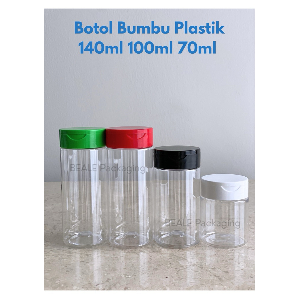 Jual Botol Plastik Tempat Garam Merica Lada 70ml 100ml 140 koepoe kupu ...