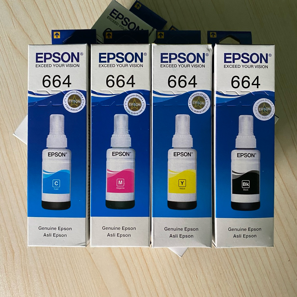 Jual TINTA EPSON 664 For Printer L100 L110 L111 L120 L130 L132 L200 L210 L211 L220 L222 L300 ...