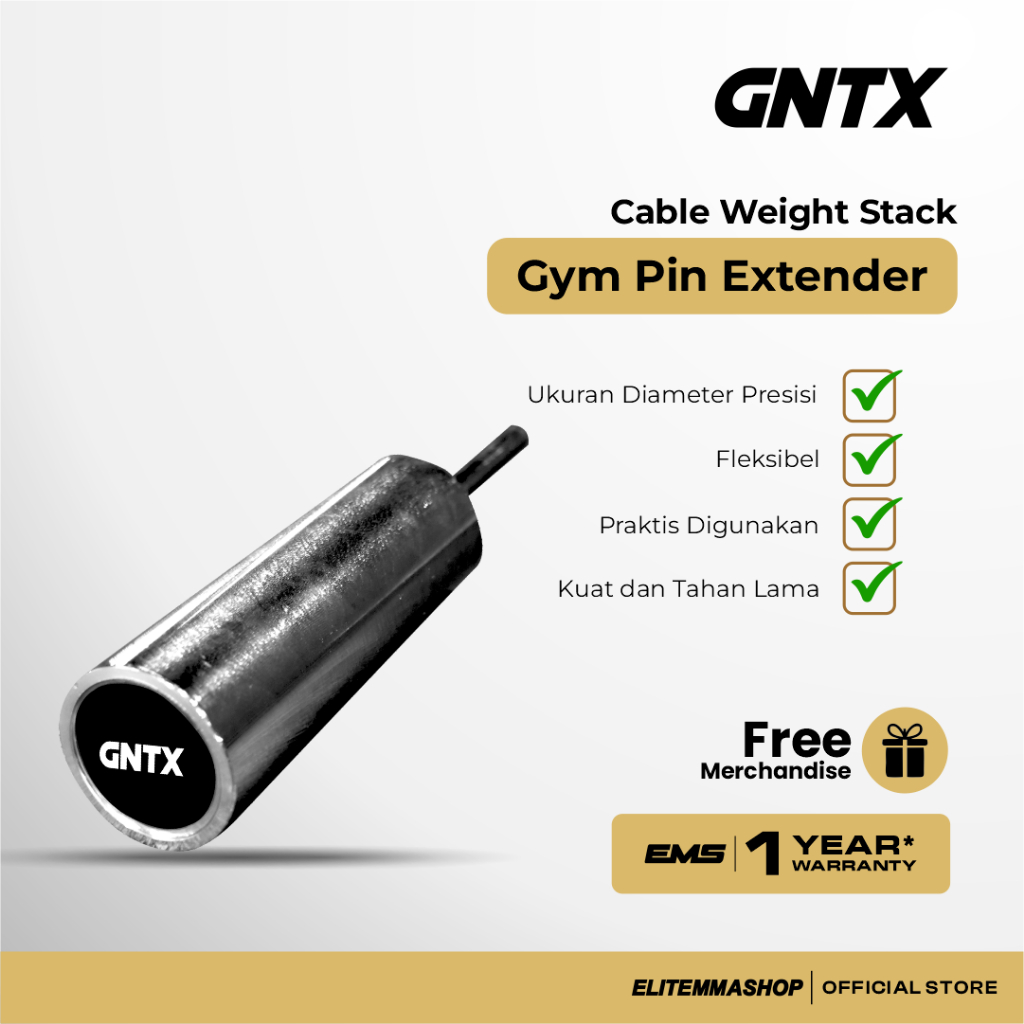 Jual GENETIX FIT Cable Weight Stack Gym Pin Extender | Shopee Indonesia