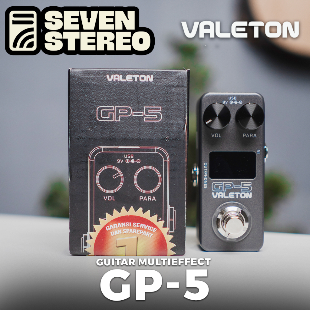 Jual Valeton GP-5 GP5 Multi Effect Processor - Efek Gitar Digital | Shopee Indonesia
