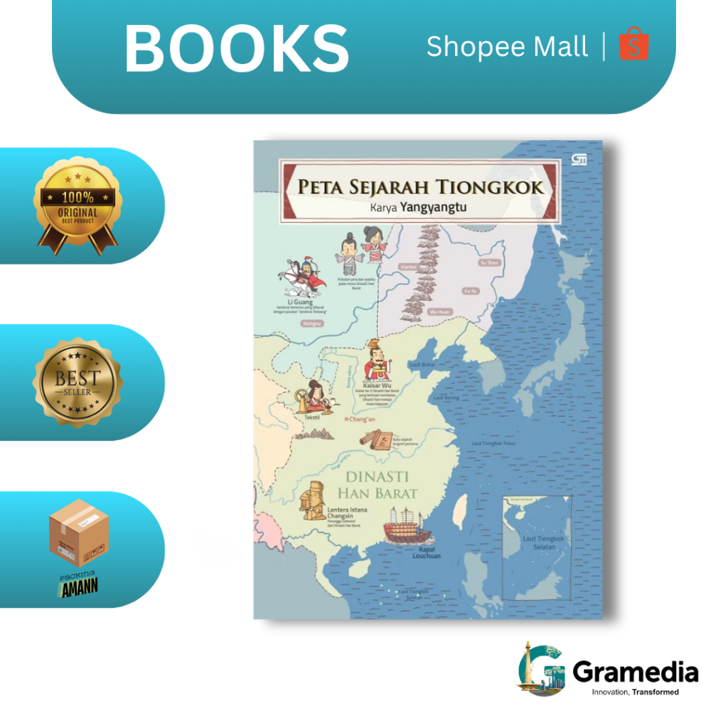 Jual Gramedia MKG - Buku Peta Sejarah Tiongkok (Yang Yangtu) | Shopee Indonesia