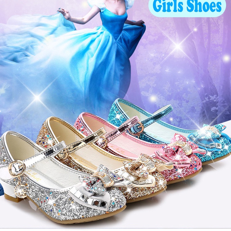 Jual KODE A96J Brandedbaby FROZEN DISNEY 2635 SEPATU HEELS ANAK IMPORT ...