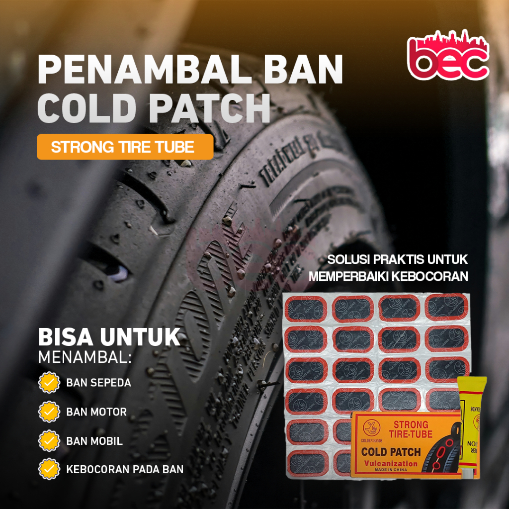 Jual [BEC] Stiker Penambal Ban Cold Patch Thumbs Up | Tip Top Sepeda ...