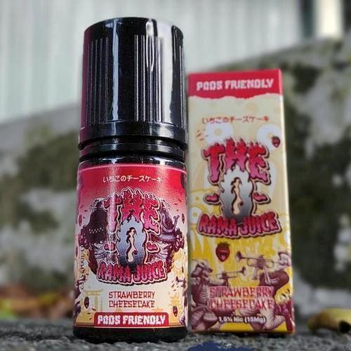 Jual [ SALT NIC ] THE O RAMA JUICE V5 STRAWBERRY CHEESECAKE BY PODA X ...