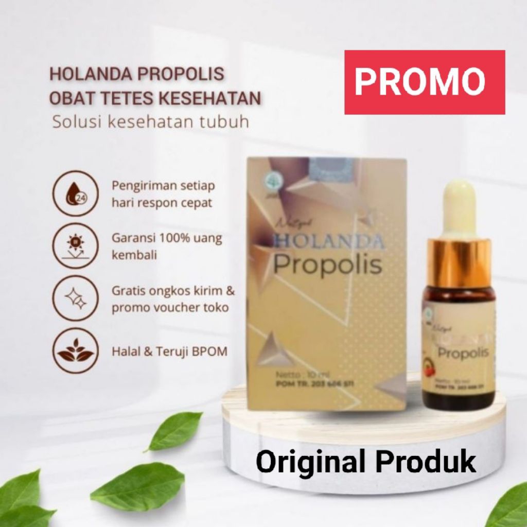 Jual Holanda Propolis Original obat herbal atasi asam urat kolesterol ...