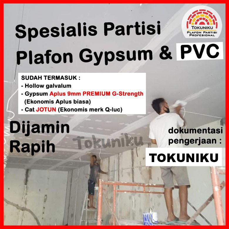 Jual Pasang Plafon Gypsum volume 100m2 keatas Custom Atap Plafon ...