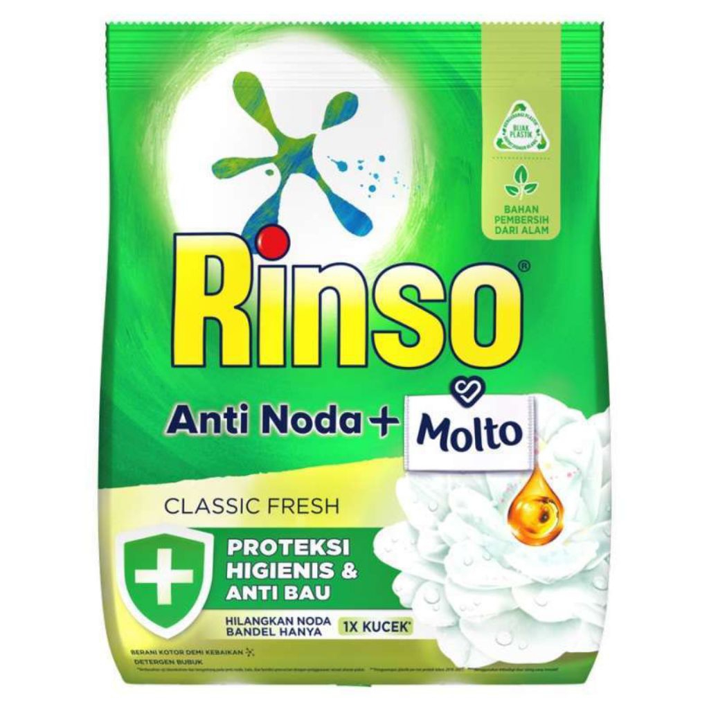 Jual Rinso Molto Detergent Bubuk All varian 770gr | Shopee Indonesia