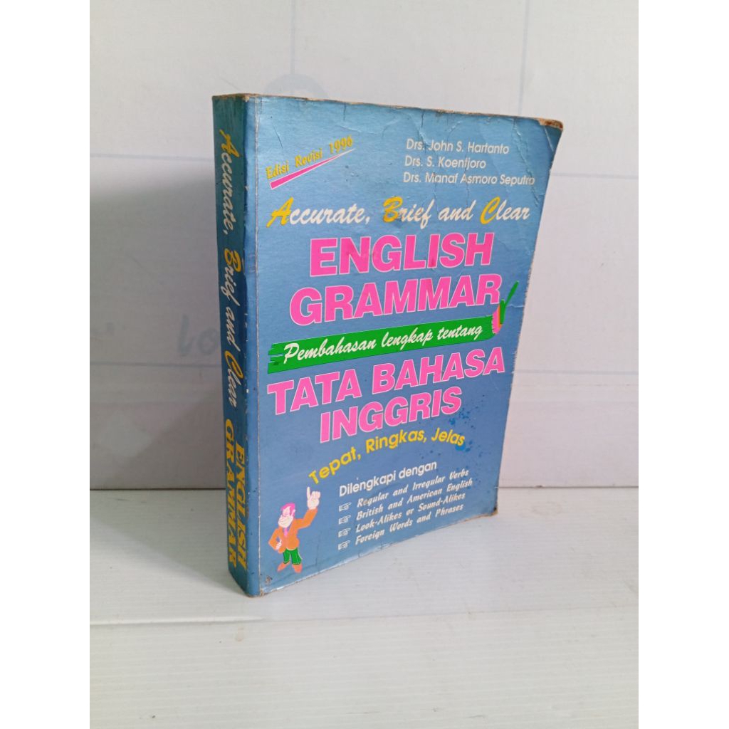 Jual Kamus Accurate Brief And Clear English Grammar By Drs. John S ...
