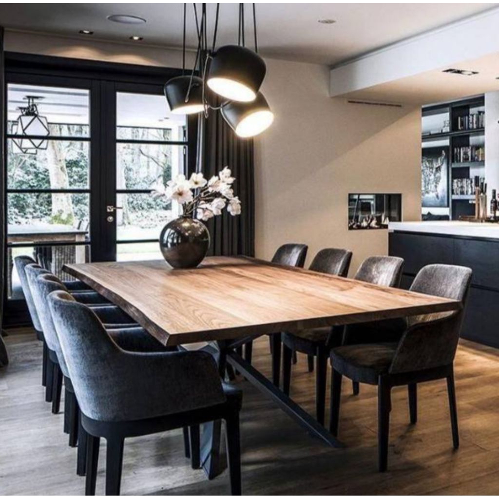 Jual BM1 160X70 up K4 Set Dining Table Meeting Table Kayu Solid ...