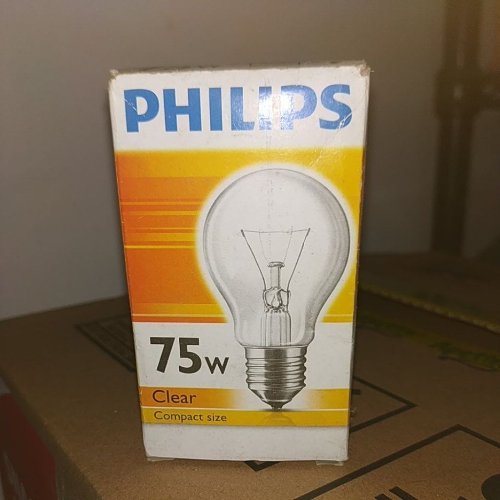 Jual Lampu kuning pijar philips 40 60 75 watt | Shopee Indonesia