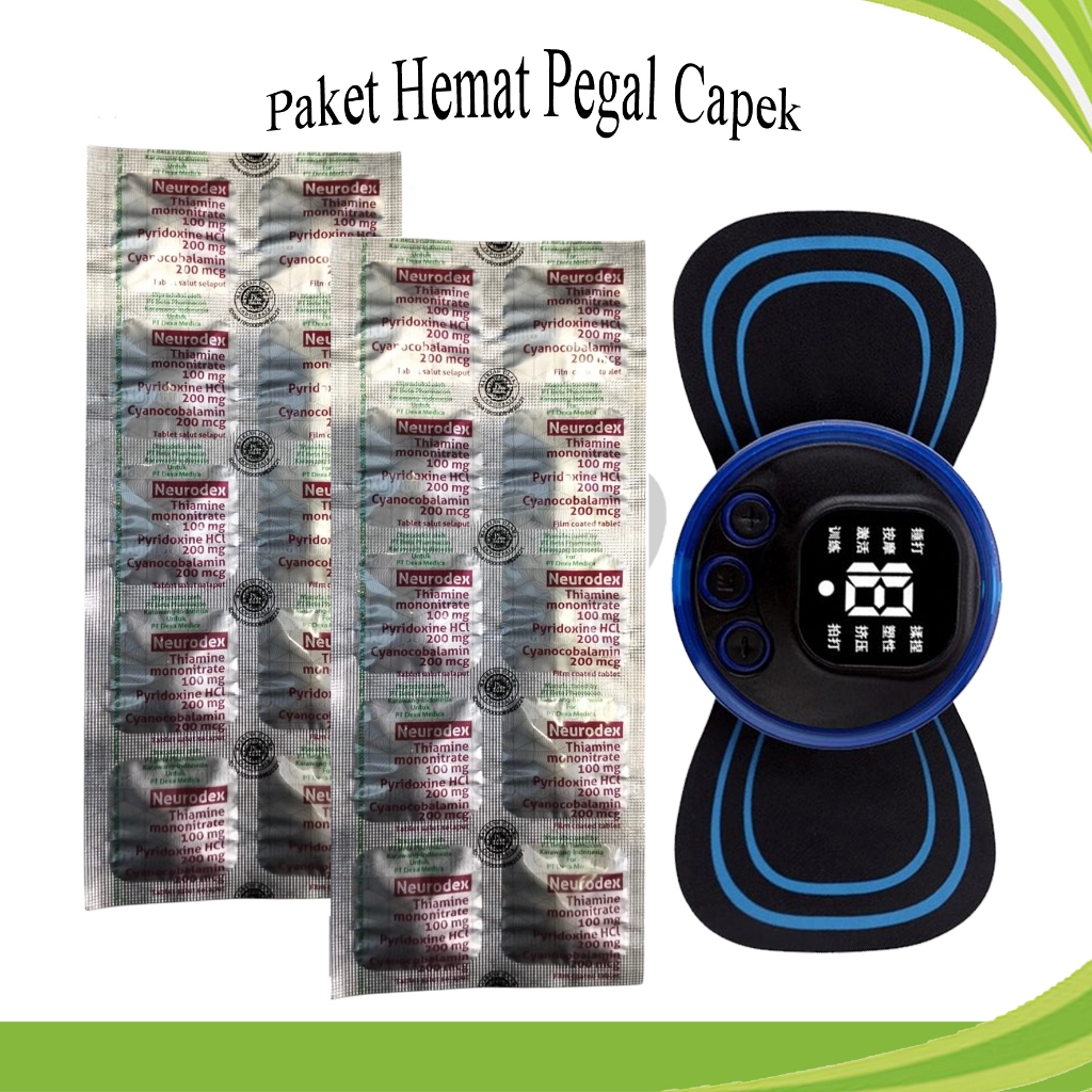 Jual NEURODEX VITAMIN SARAF VITAMIN B1 B6 B12 ISI 10 TABLET | Shopee ...