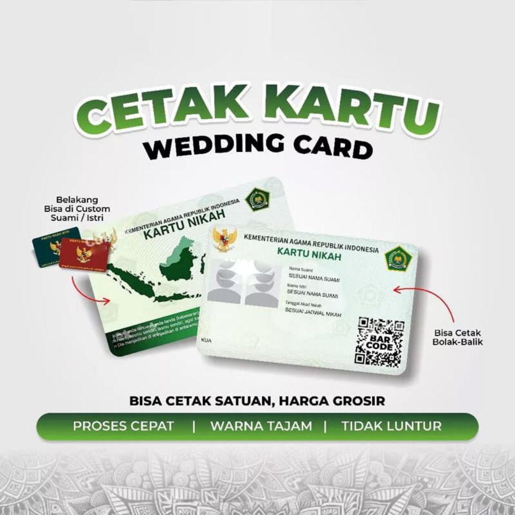 Jual Cetak Kartu BPJS (KIS/Ketenagakerjaan), NPWP, Kartu Pelajar Bahan ...