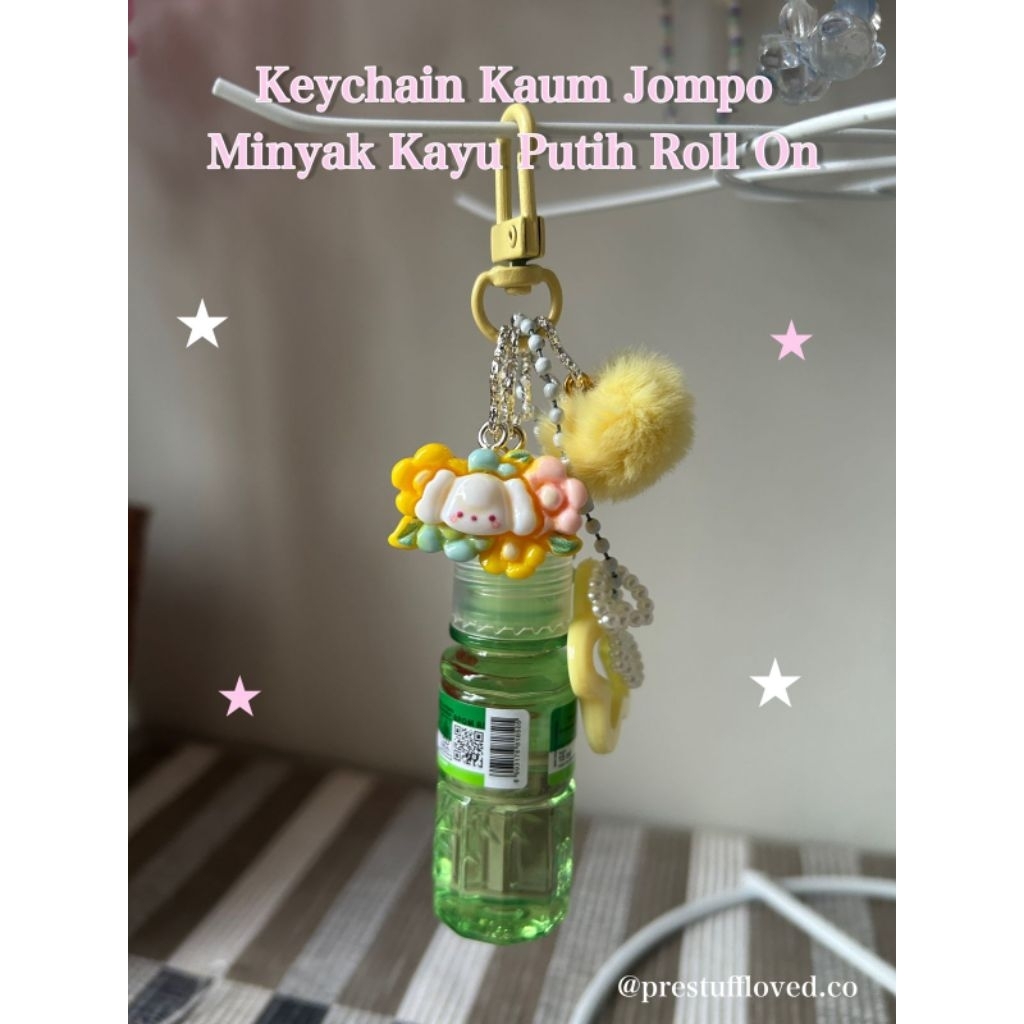 Jual Prestuffloved - New Minyak Kayu Putih Keychain / Gantungan Kunci ...