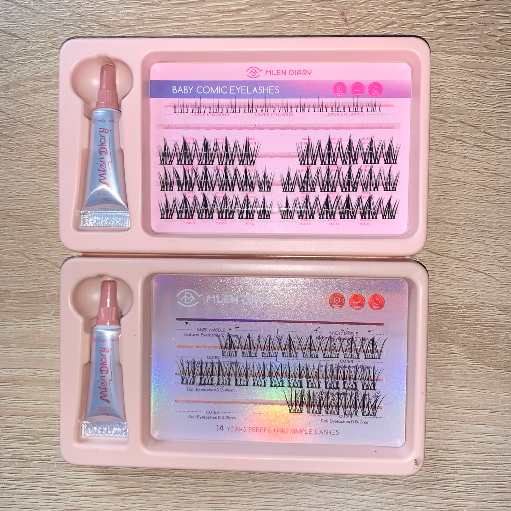 Jual [PRELOVED] Mlen Diary Eyelashes Baby Comic Manga Wispy | MOP ...