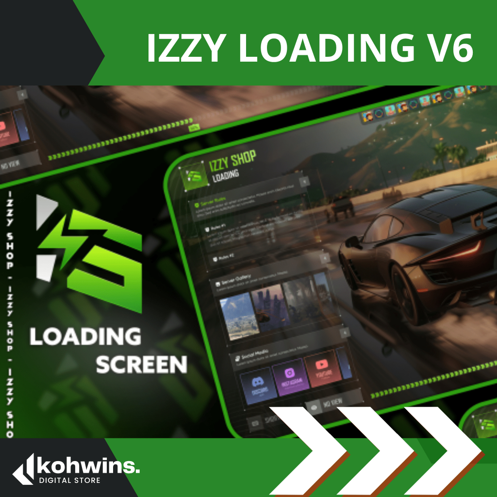 Jual FIVEM - IZZY LOADING V6 VIA TRANSFER ASSET | Shopee Indonesia