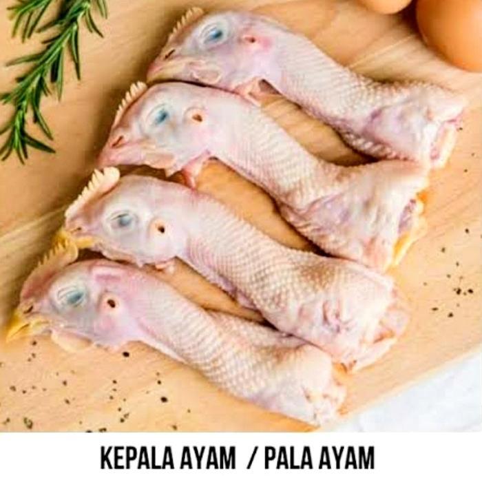 Jual Kepala Leher Ayam Segar / Kepala Leher Ayam Fresh 500 gram (Ayam ...