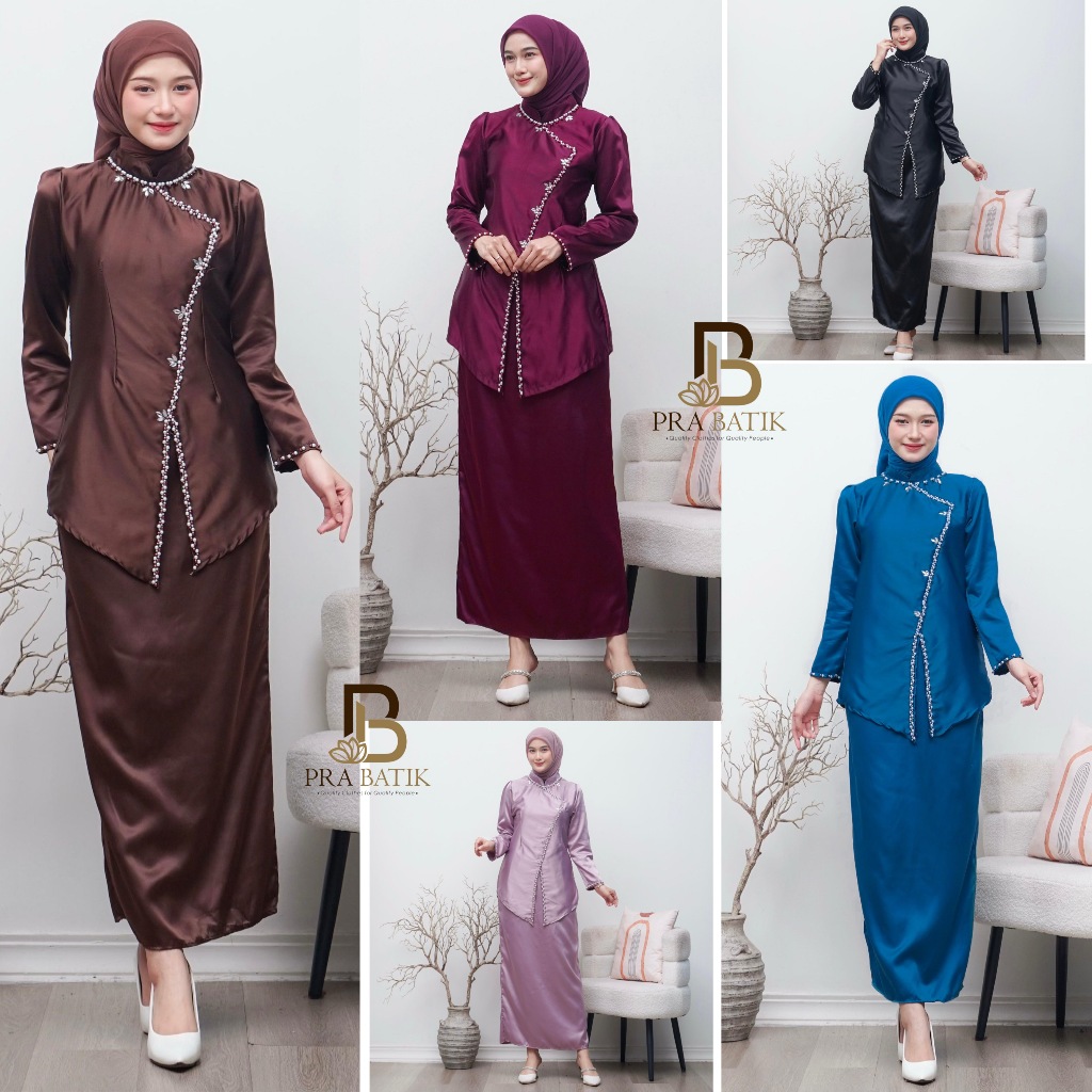 Jual Pra Batik ALEA one set baju kurung melayu kebaya janggan dress ...