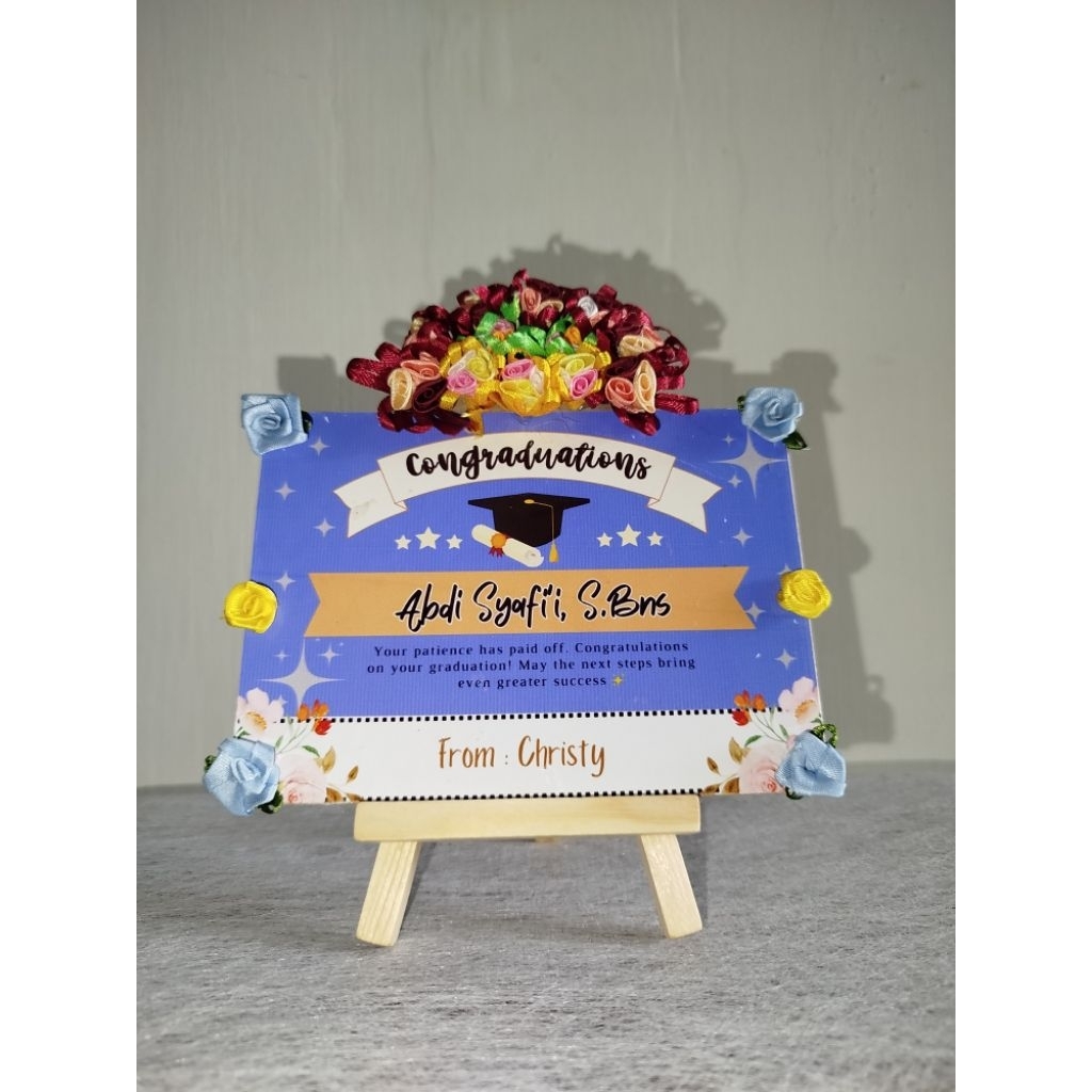 Jual PAPAN BUNGA MINI / HAMPERS KARANGAN BUNGA HADIAH KADO ULANGTAHUN ...