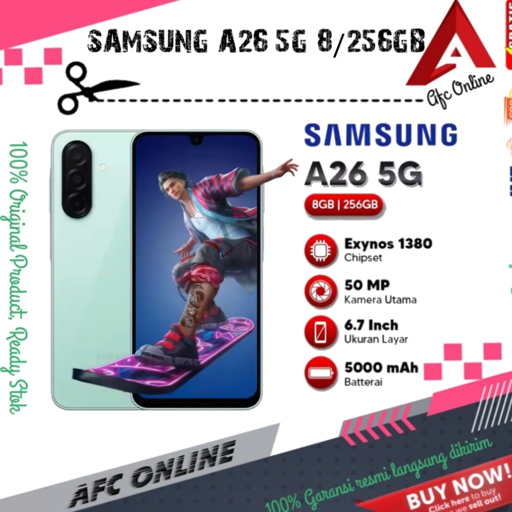 Jual New Samsung A26 5G 8/256GB Resmi No Repack | Shopee Indonesia