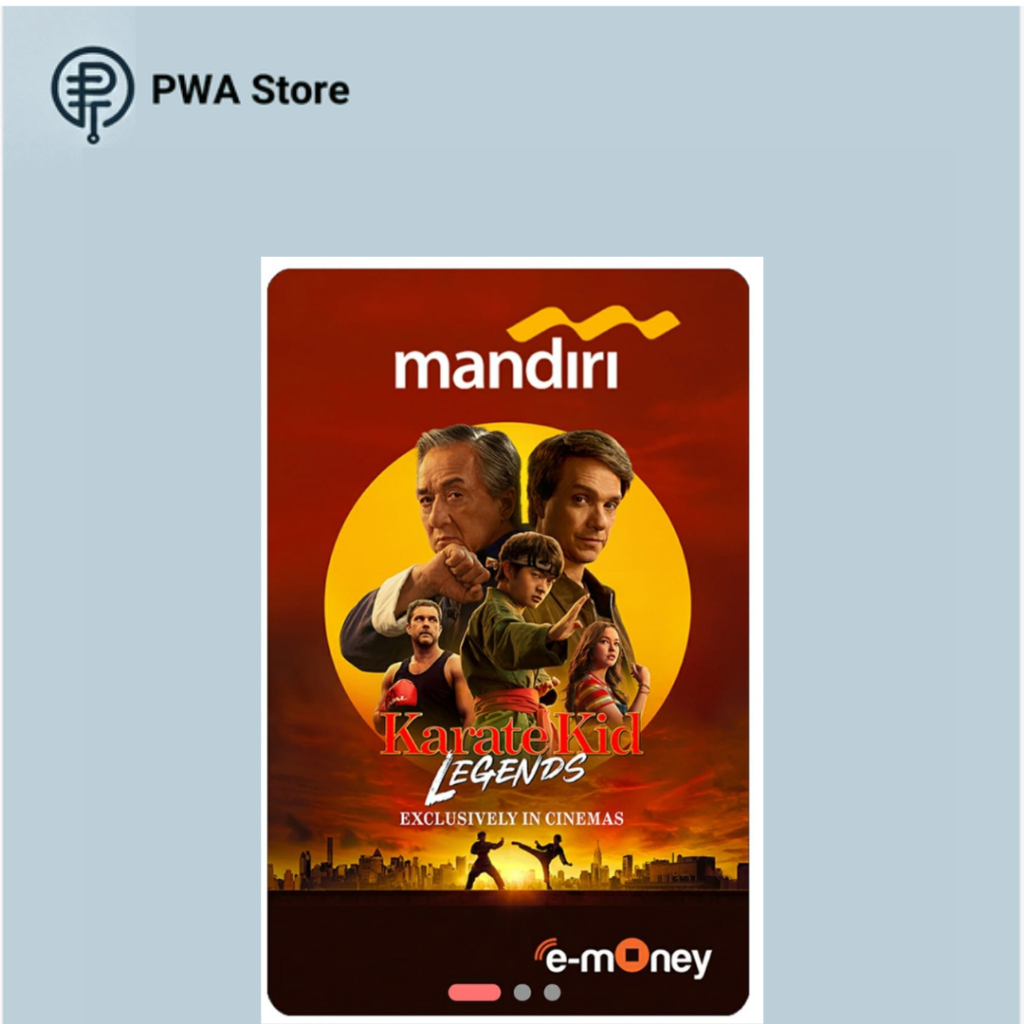 Jual Kartu E-Money Mandiri edisi Karate Kid - Poster | Shopee Indonesia