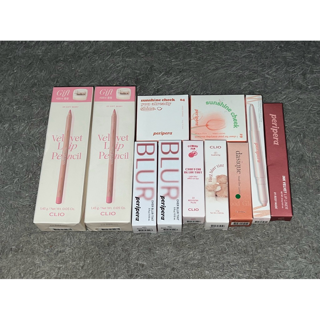 Jual [READY]LIP BLUSH ON LIP LINER CLIO DASIQUE PERIPERA | Shopee Indonesia