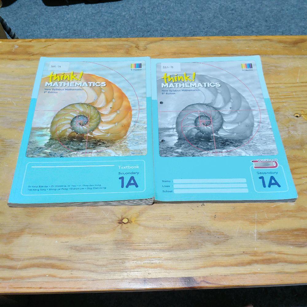 Jual Buku Think Mathematics Textbook + Workbook 1A | Shopee Indonesia