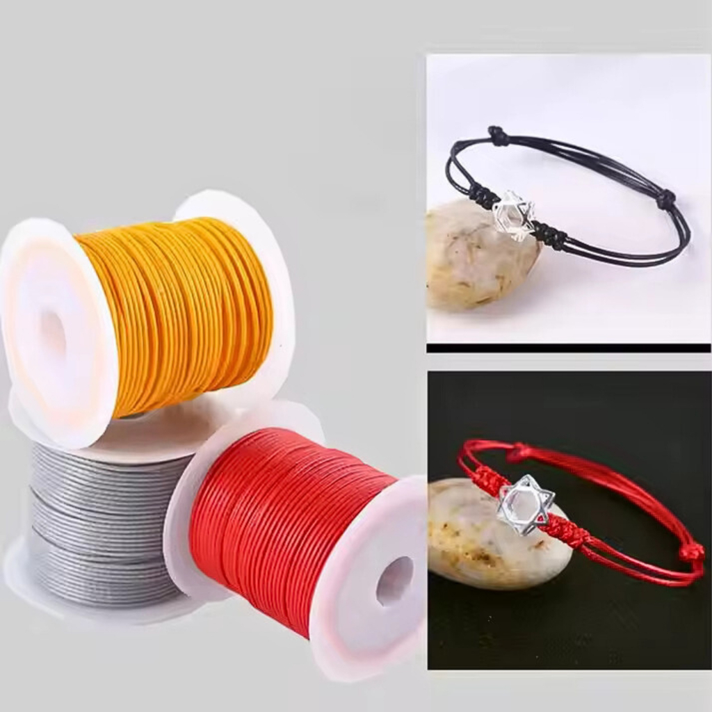 Jual (5 Meter) Tali Korea Gelang Manik Manik DIY (1,5 mm / 2mm / 3mm ...