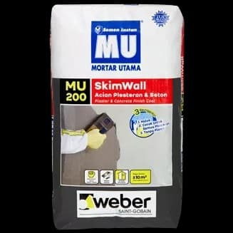 Jual MU 200 MU200 semen instant instan mortar utama utk aci acian 40kg ...