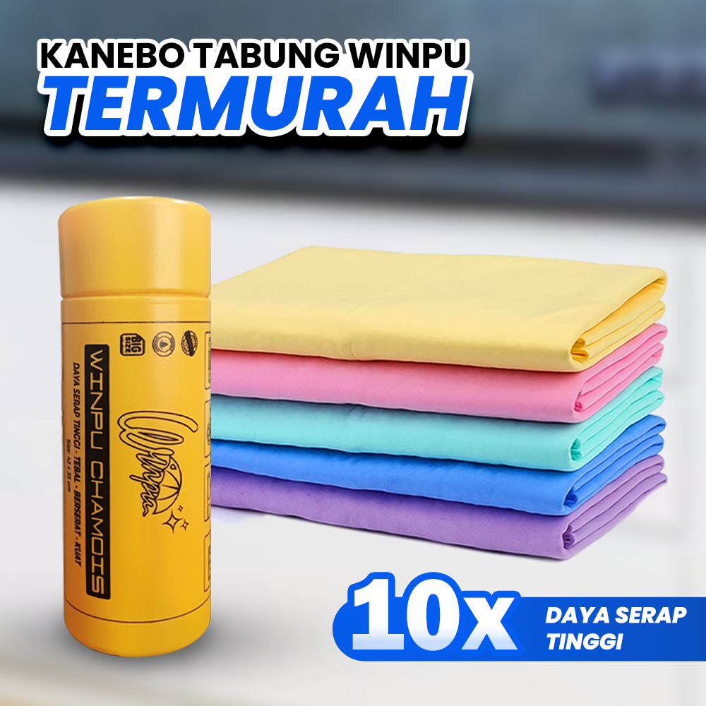 Jual Winpu kanebo jumbo motor mobil free tabung kuning | Shopee Indonesia
