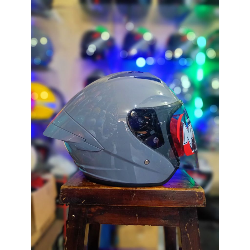 Jual HELM HALF FACE NHK N1 MAX | Shopee Indonesia