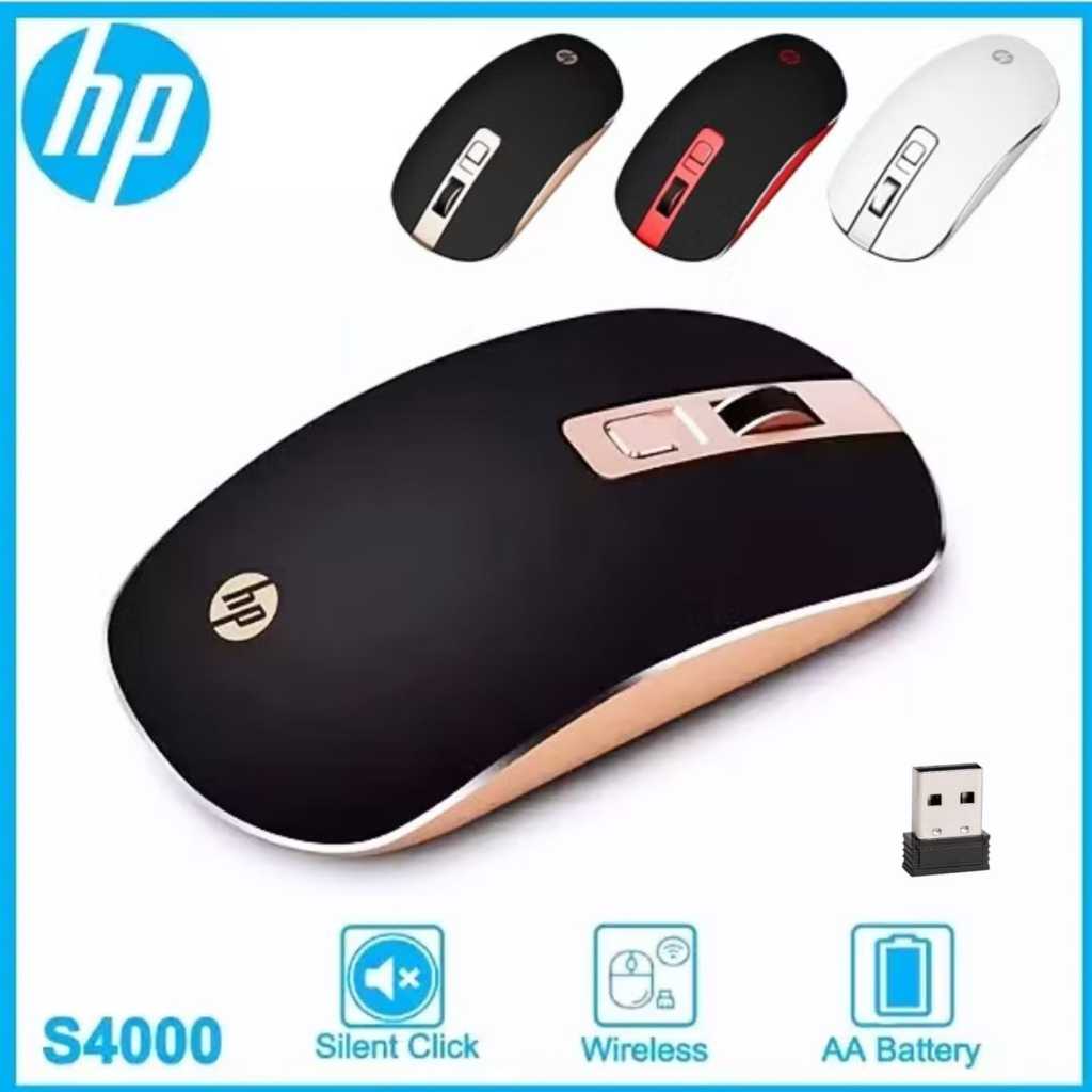 Jual MOUSE WIRELESS HP S4000 1600DPl / MOUSE HP WIRELESS | Shopee Indonesia