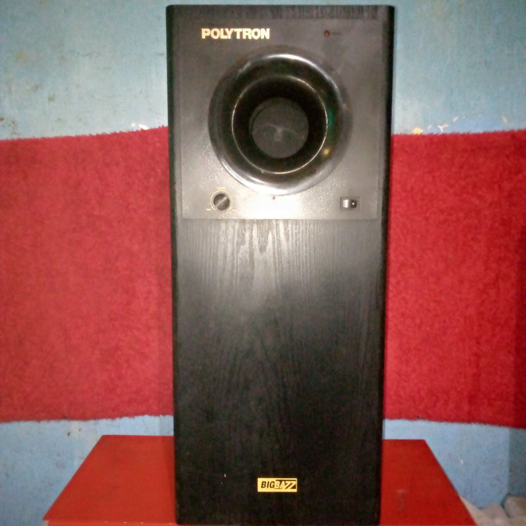 Jual speaker jadul subwoofer Polytron | Shopee Indonesia