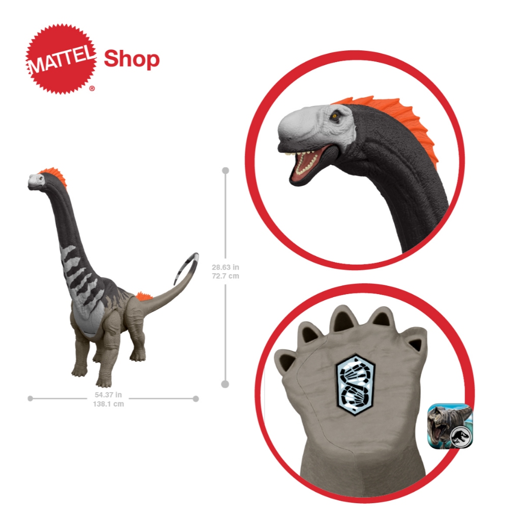 Jual Jurassic World Rebirth Titanosaurus - Mainan Action Figure ...