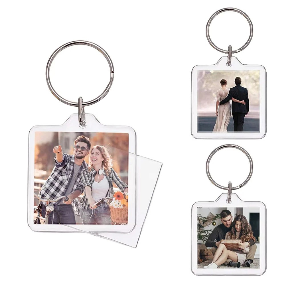 Jual Gantungan Kunci Ganci Akrilik Insert Paper Photo Keychain Akrilik ...