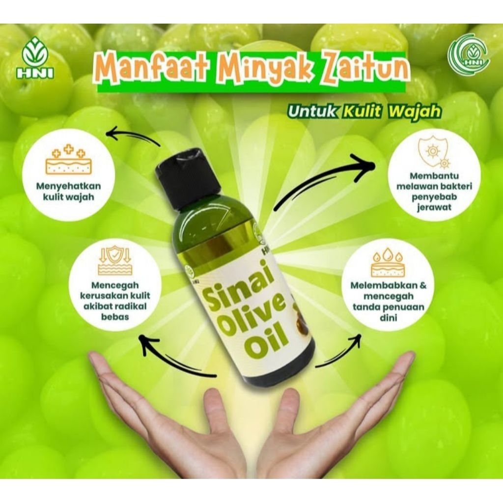 Jual Sinai Extra Virgin Olive Oil hni hpai original | Shopee Indonesia