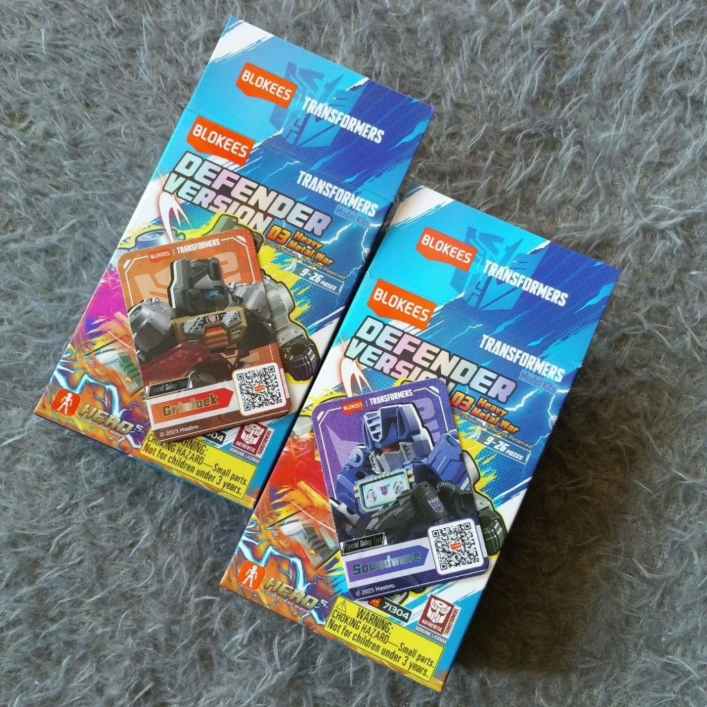 Jual Blokees Transformers Paket Secret Grimlock & SoundWave | Shopee ...